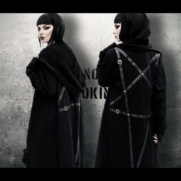 Killstar | Jackets & Coats | Killstar Maleficium Hoodie Cloak Long ...